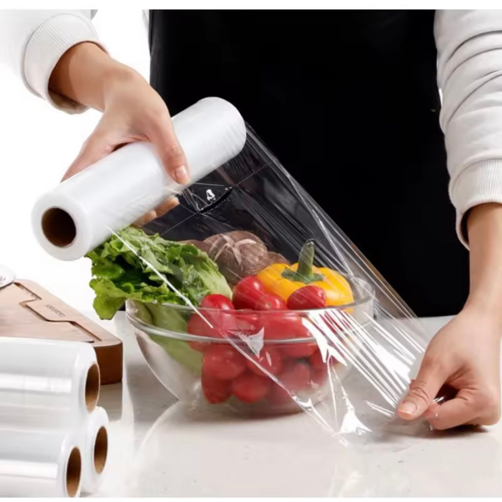 Plastic Food Wrapping Cling Wrap Food Wrap Film Household PVC Food Wrap ...