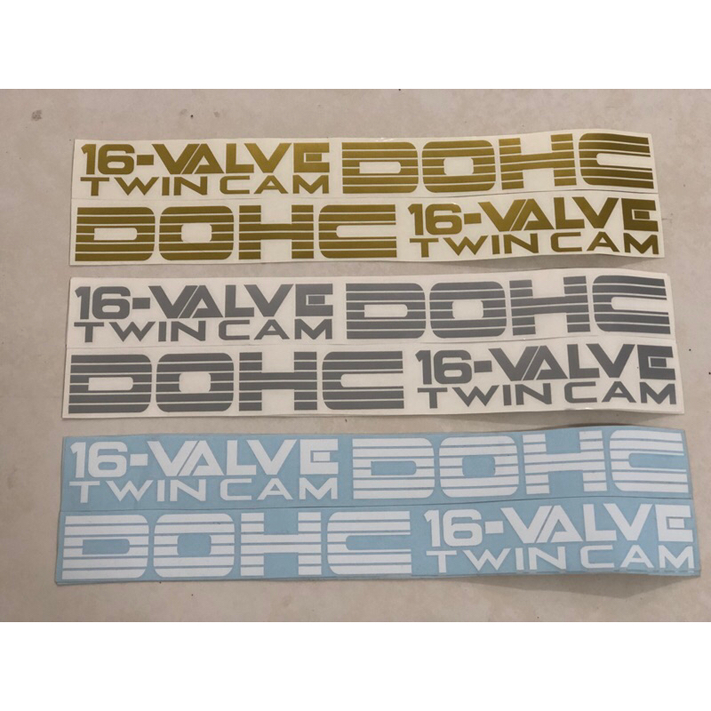 16-Valve Twin Cam Dohc sticker | Shopee Malaysia