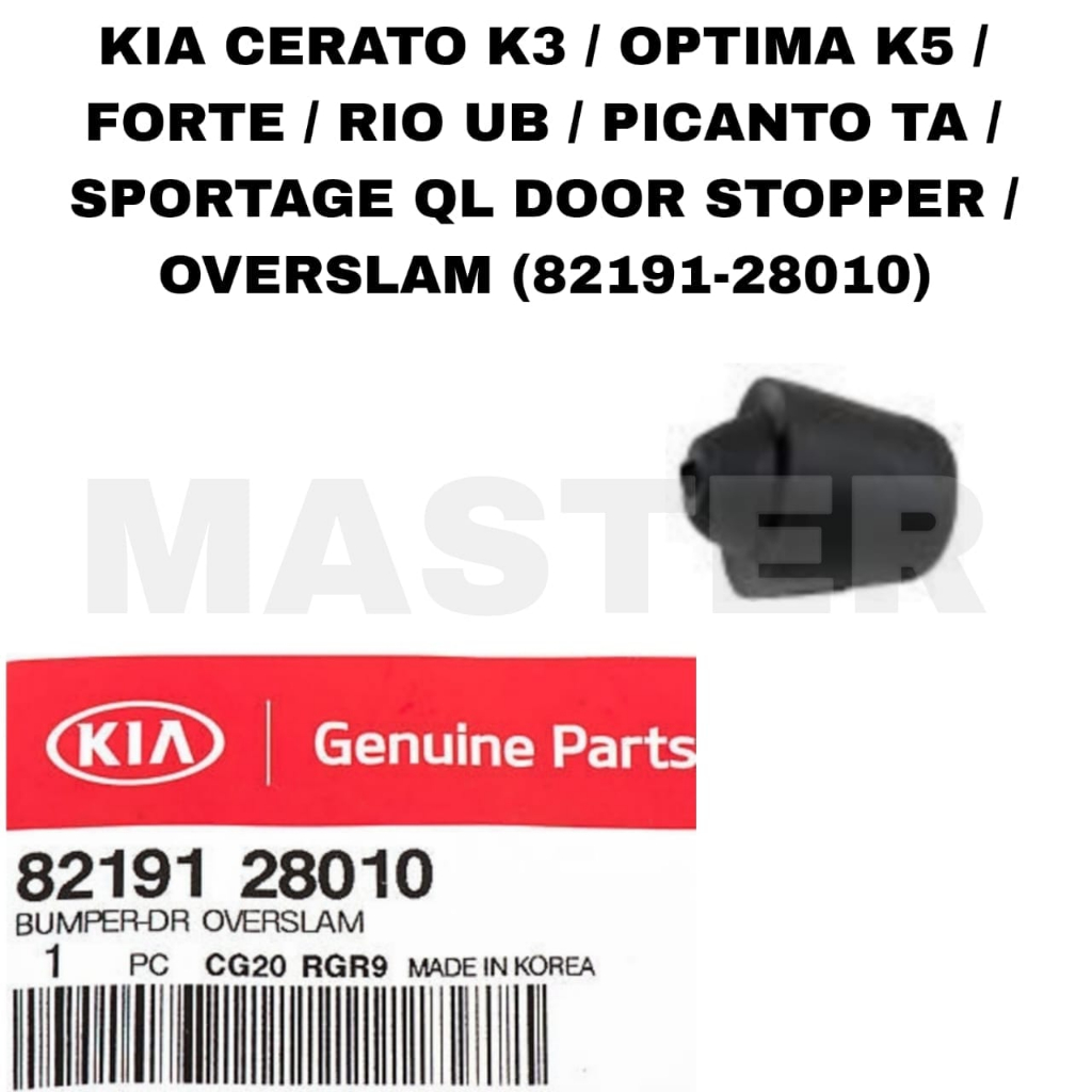 ORIGINAL KIA CERATO K3 / OPTIMA K5 / FORTE / RIO UB / PICANTO TA ...