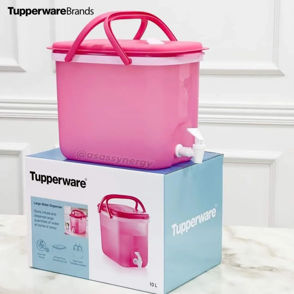 Tupperware Water Dispenser 10L Water wonder All 10L Beverage dispenser ...