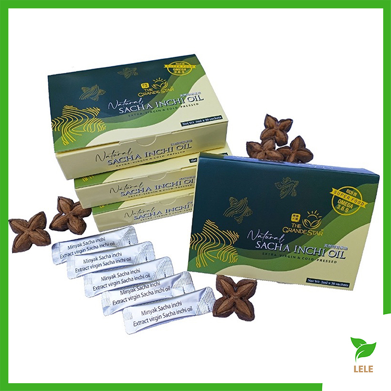 SACHA INCHI OIL 100% ORIGINAL ORGANIC (3ml x 30sachets per box ...