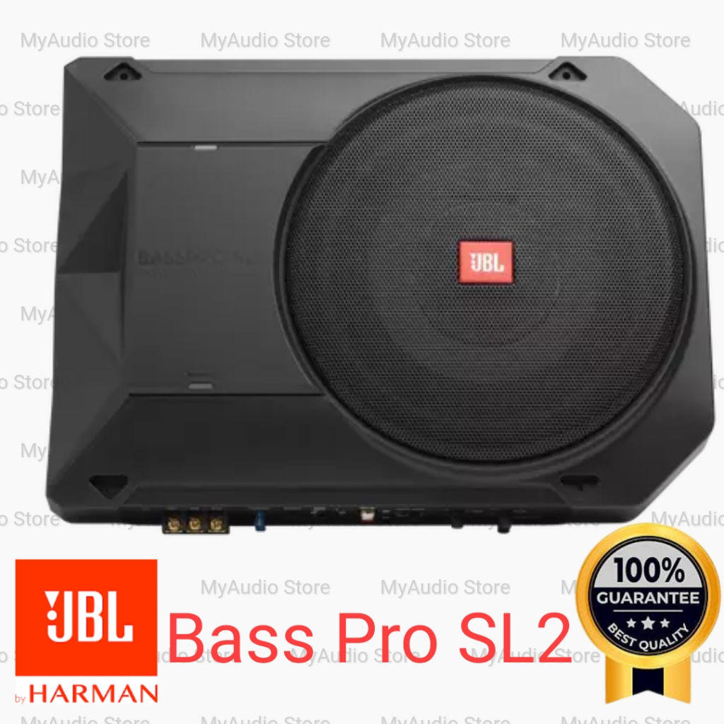 JBL Basspro -SL 2 Powered 8 inches under seat class D active(100% ...