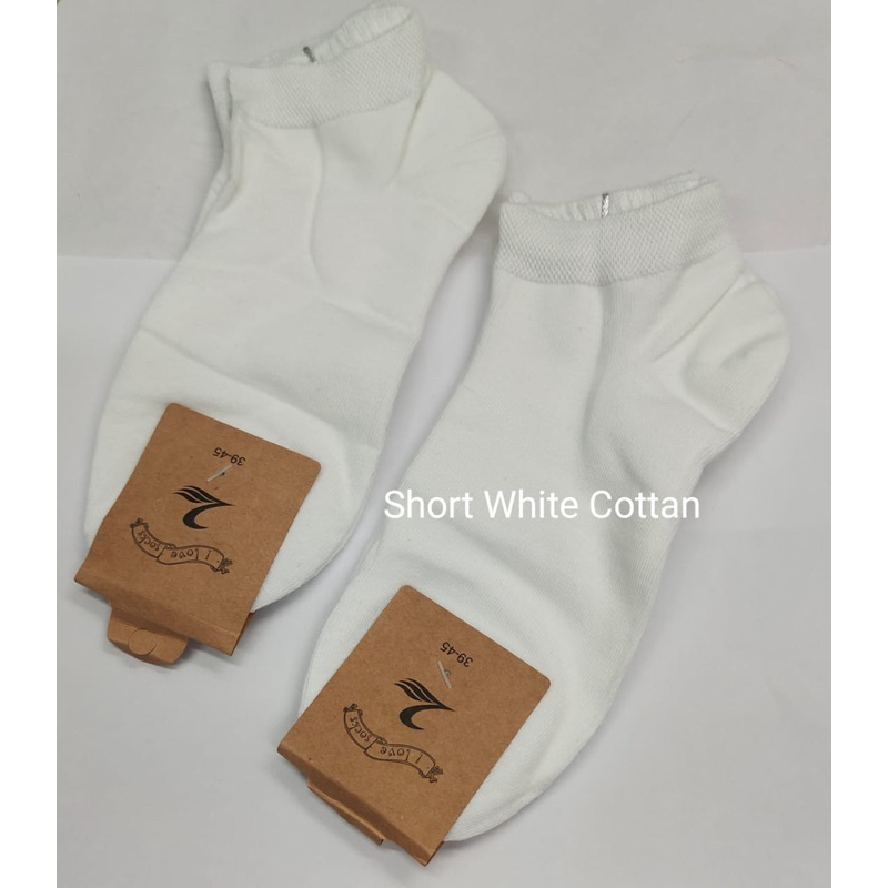 Stokin Blue & White cotton 2pairs/set | Shopee Malaysia