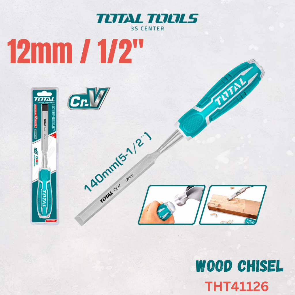 Total Wood Chisel - THT41126 | Shopee Malaysia