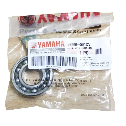 (100% ORIGINAL YAMAHA) BEARING 6004 BEARING TRANMISSION BEARING Y15 ...