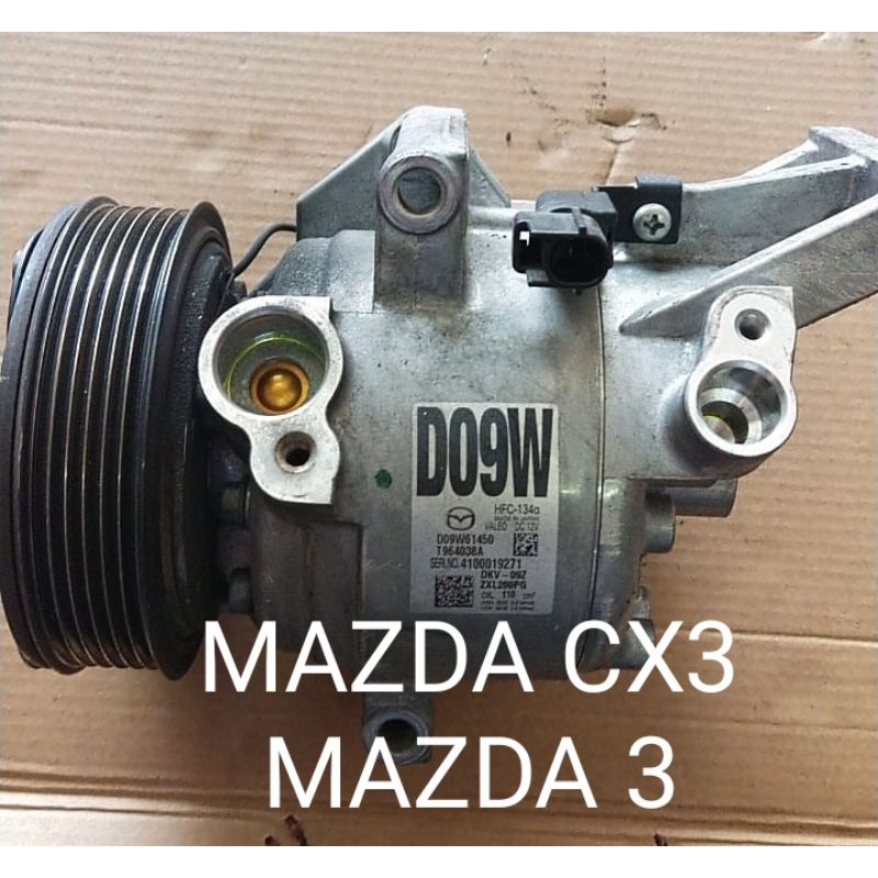 MAZDA CX3/MAZDA 3 ORIGINAL AC COMPRESSOR (HALFCUT) | Shopee Malaysia