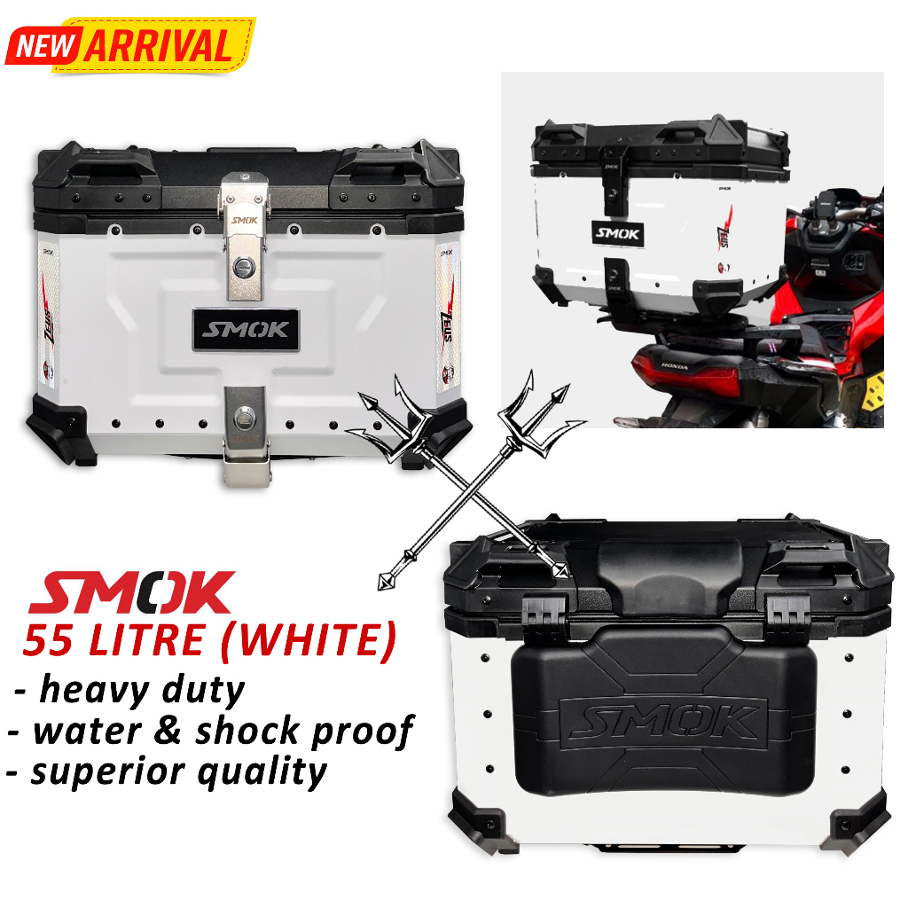 [READY STOCK] ALUMINUM 45LITRE/55LITRE - SMOK ZEUS ALUMINIUM TOP BOX ...