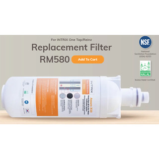 INTRIX One Tap Assure X10 / REINZ Replacement water Filter ...