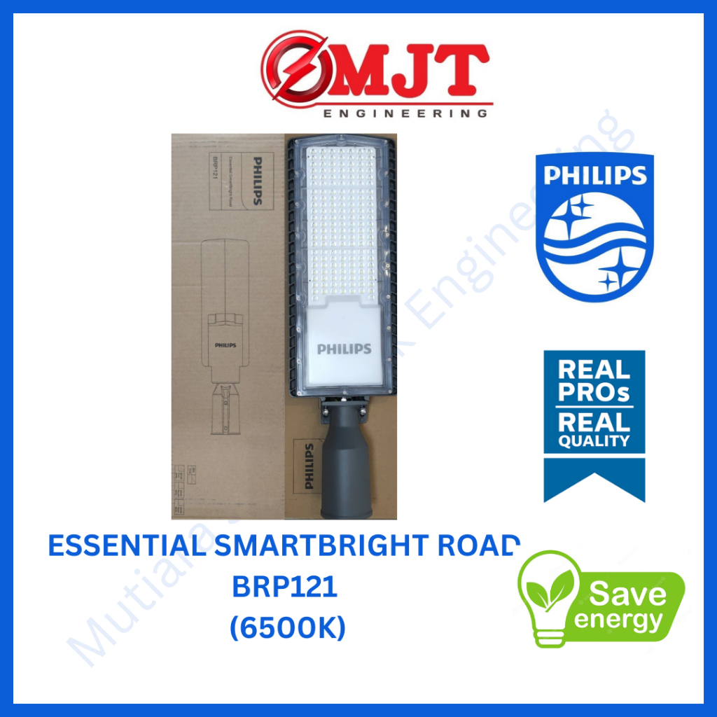PHILIPS Street Light BRP121 3000K 6500K Essential Smartbright Road ...