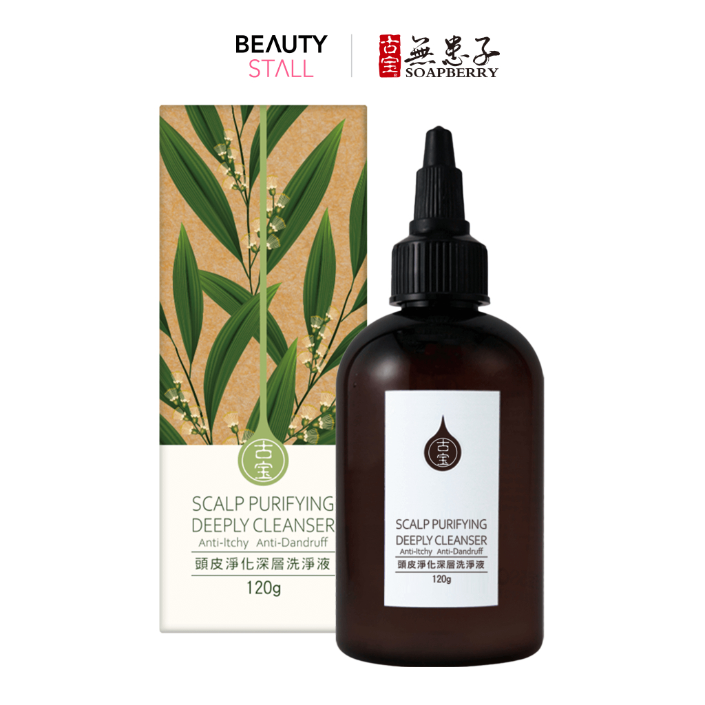 SoapBerry Scalp Purifying Deeply Hair Cleanser 120g | Taiwan Haircare ...