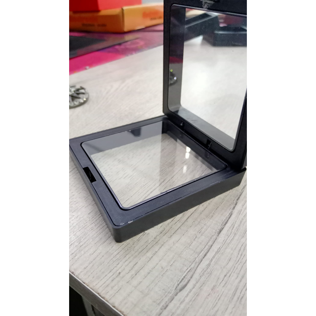 Kotak Hiasan kotak simpan barang kemas kotak 3d plastik 3D Display Box ...
