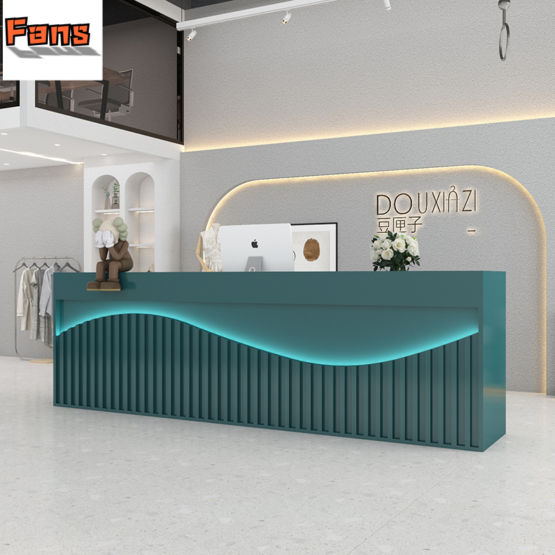 Assembled Bar Counter Kaunter Reception Cashier Beauty Salon Training ...