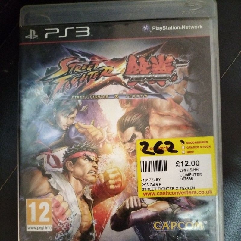 Street Fighter playstation games PS3 (used) | Shopee Malaysia
