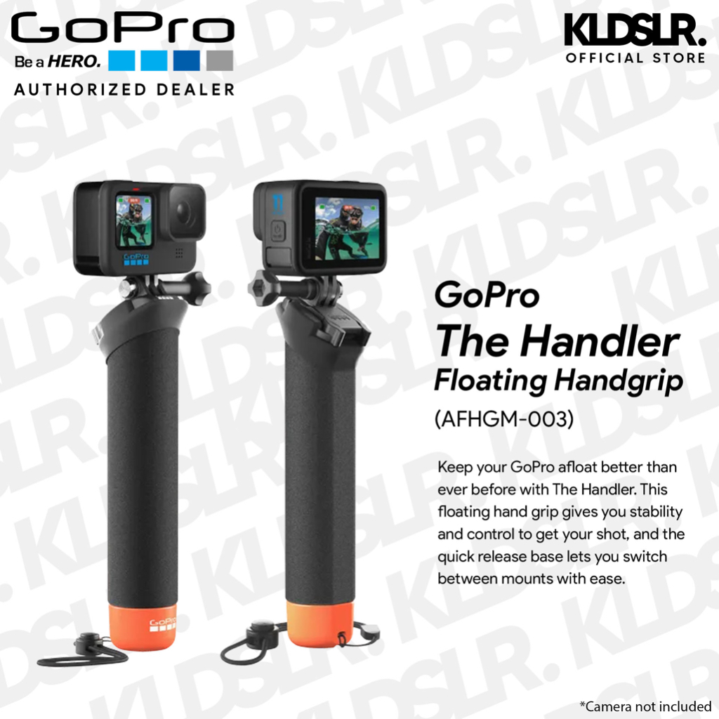 GoPro The Handler Floating Hand Grip Camera Mount (AFHGM-003) | Shopee ...