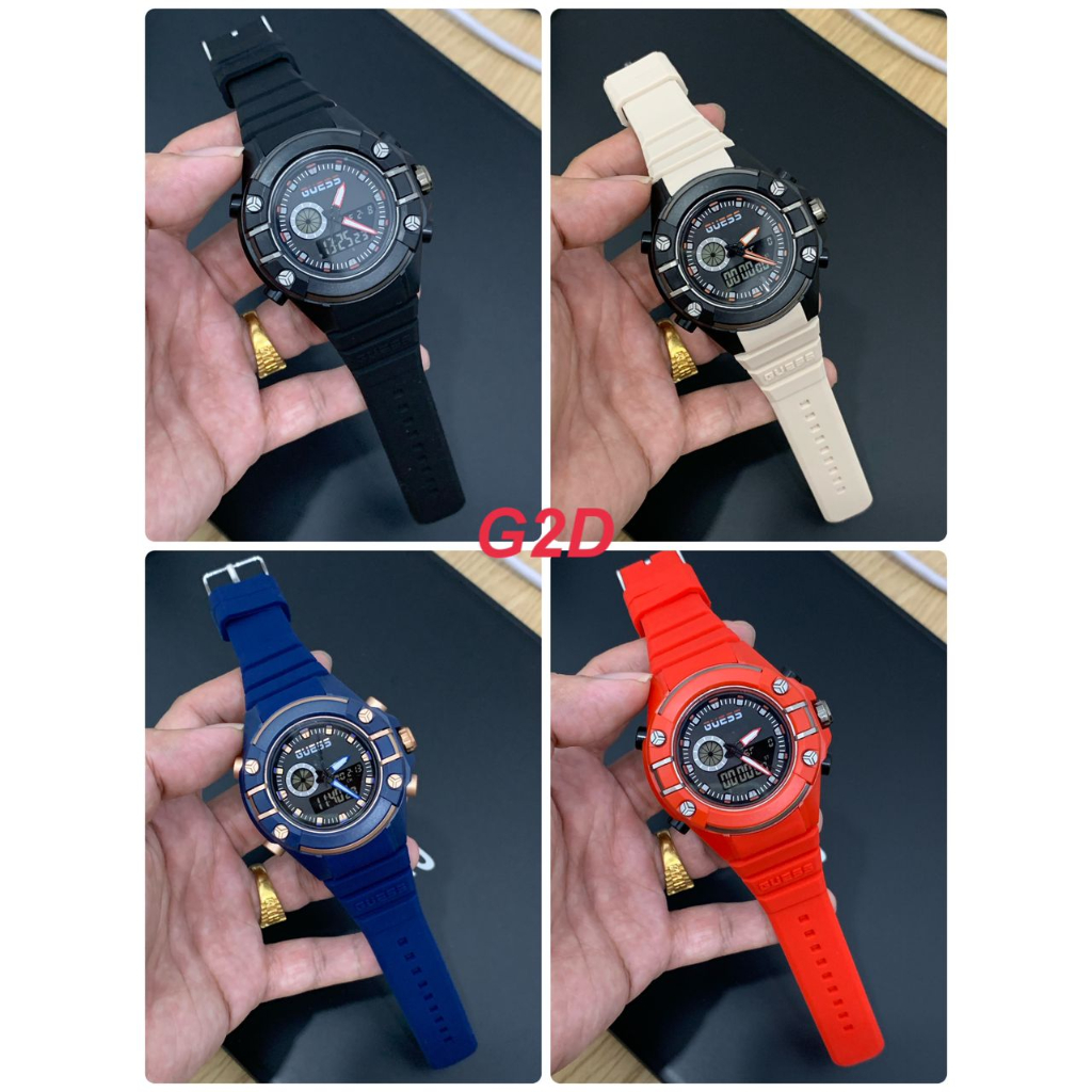 [JAM G2D] JAM ANALOG DIGITAL GUESS - JAM - JAM TANGAN - JAM HARGA ...