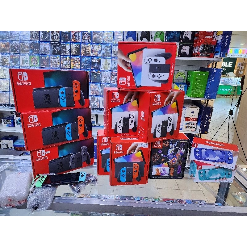 Nintendo switch Dual mode System #Used set | Shopee Malaysia