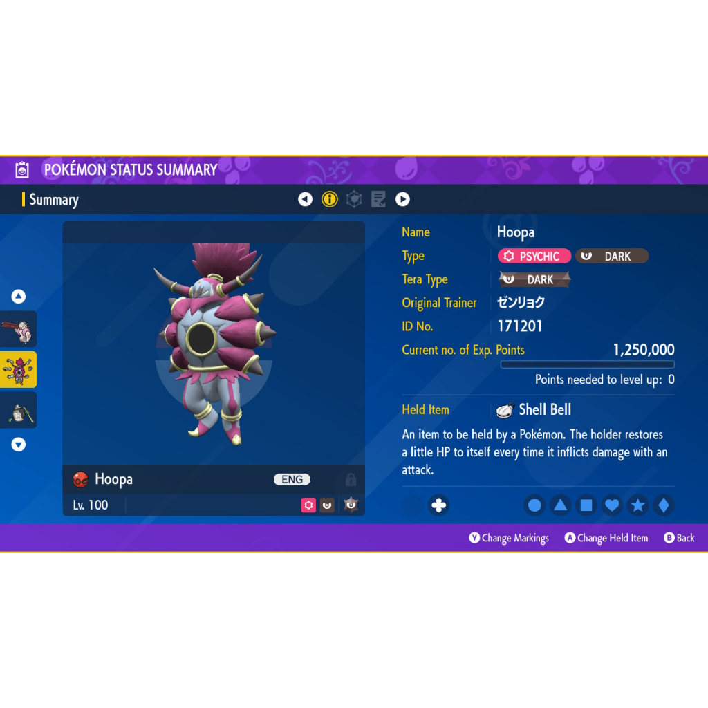 Pokemon Scarlet & Violet - 6IV Hoopa Unbound [Tera Raid Build] | Shopee ...