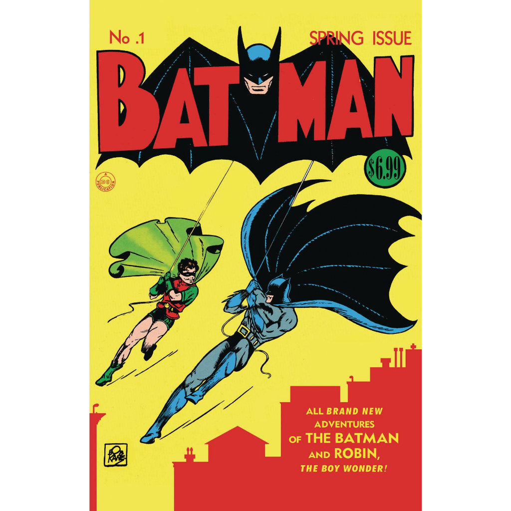BATMAN #1 - FACSIMILE EDITION - DC Comics - COMIC BOOK - Original ...