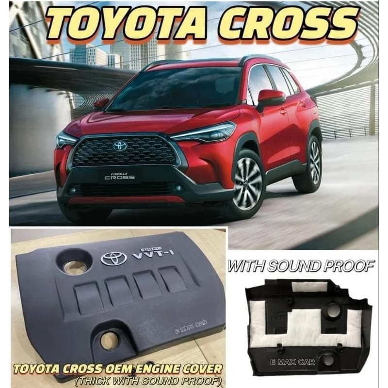 TOYOTA CROSS OEM ENGINE COVER (NOT FOR HYBRID) VOXY ALTIS | Shopee Malaysia