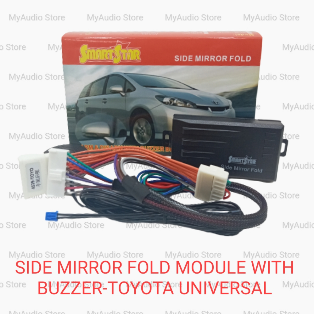SIDE MIRROR FOLD MODULE WITH BUZZER-TOYOTA & HONDA UNIVERSAL | Shopee ...