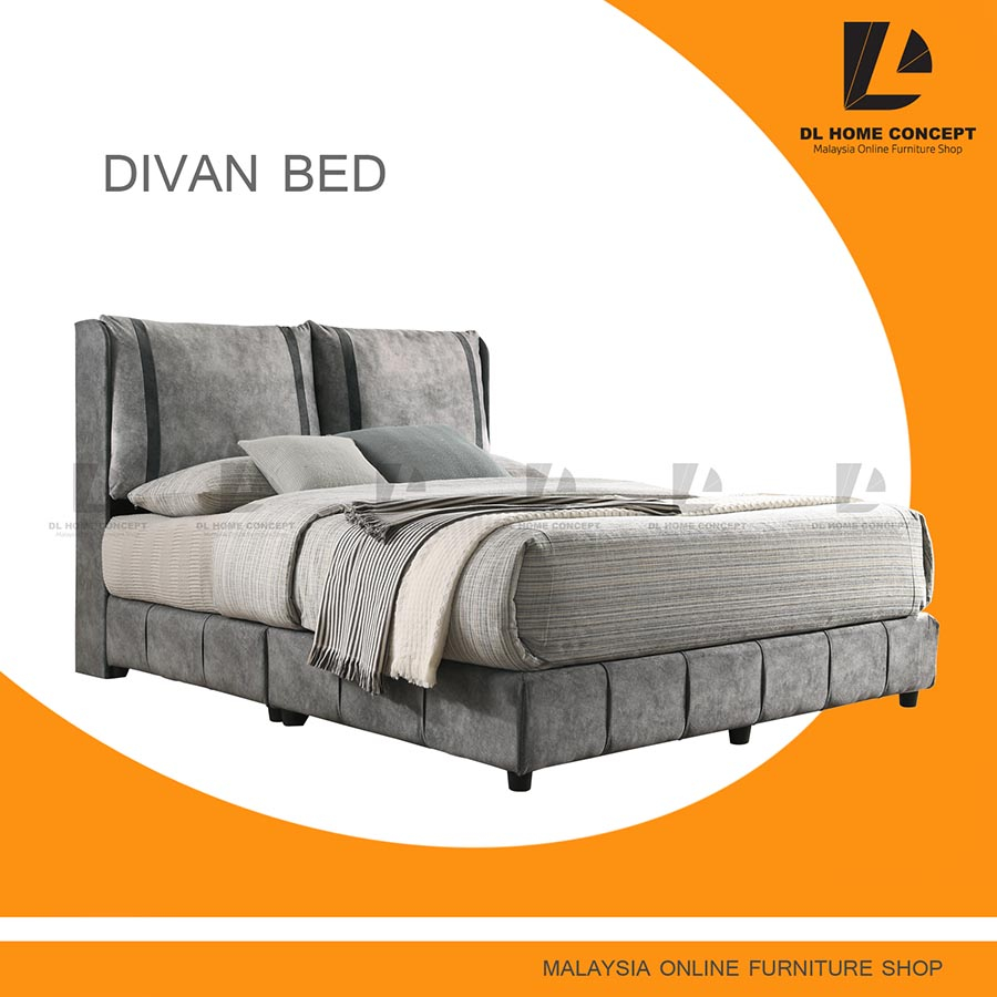 DL Home Concept Pillow Backrest Soft Velvet Design Queen & King Size ...
