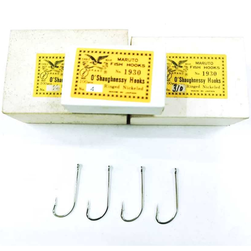 Maruto 1930N O'Shaughnessy Fishing Hooks (Clear Stock) | Shopee Malaysia