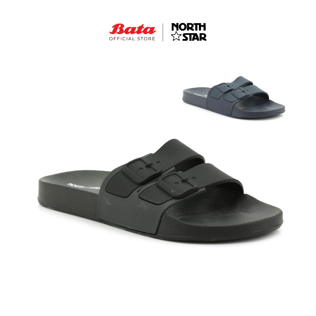 NORTH STAR Natt Men Black / Navy Slipper 8626422 / 8629422 Selipar ...