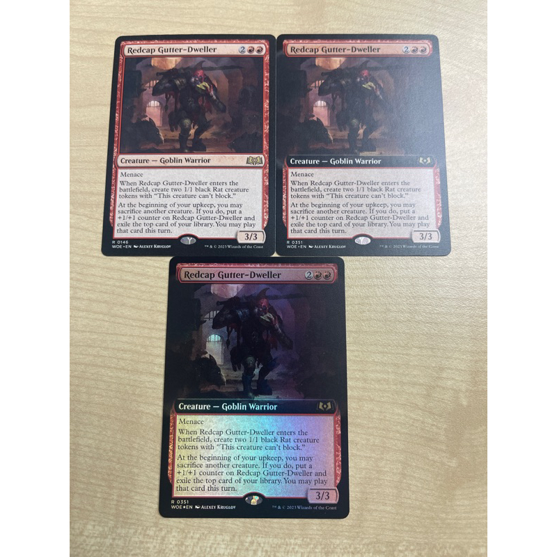 (WOE) Redcap Gutter-Dweller | Shopee Malaysia