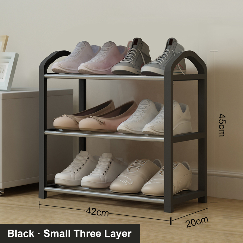 4 Tier Shoe Rack / Rak Kasut 4 Tingkat / DIY Space Saving Shoe ...