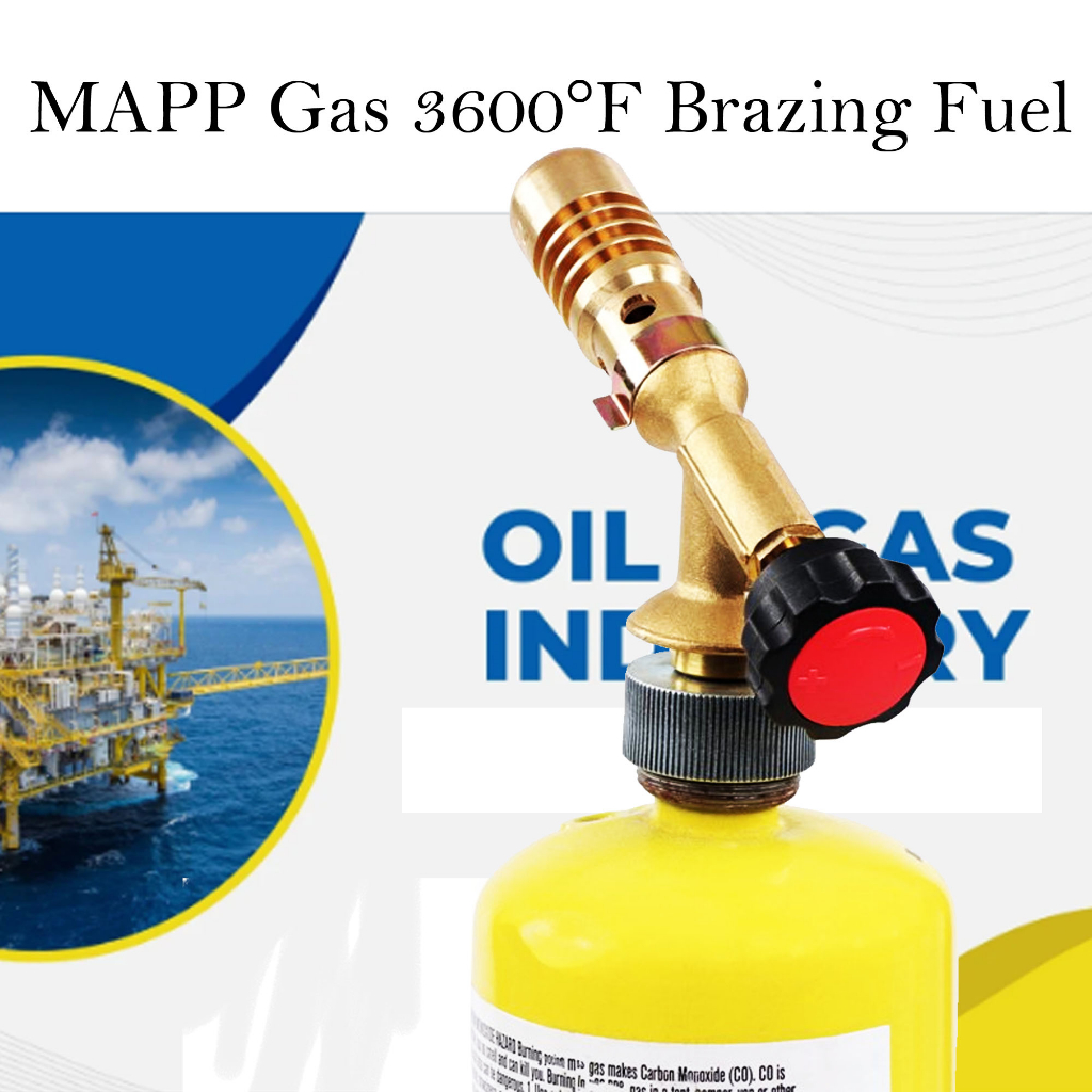 MAPP Gas 3600°F Brazing Fuel | Shopee Malaysia