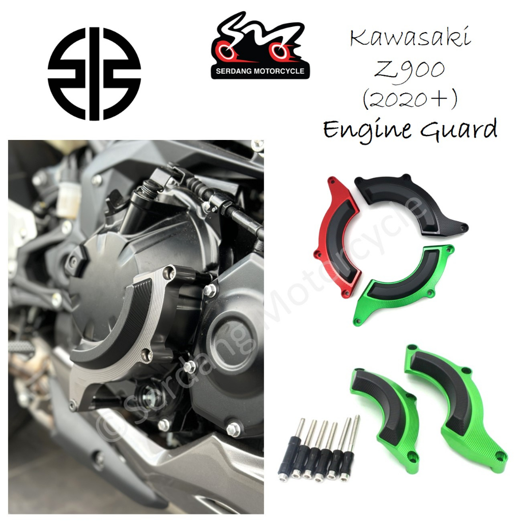 Kawasaki Z900 (2020+) Engine Guard Bumper Frame Protection Pelindung ...