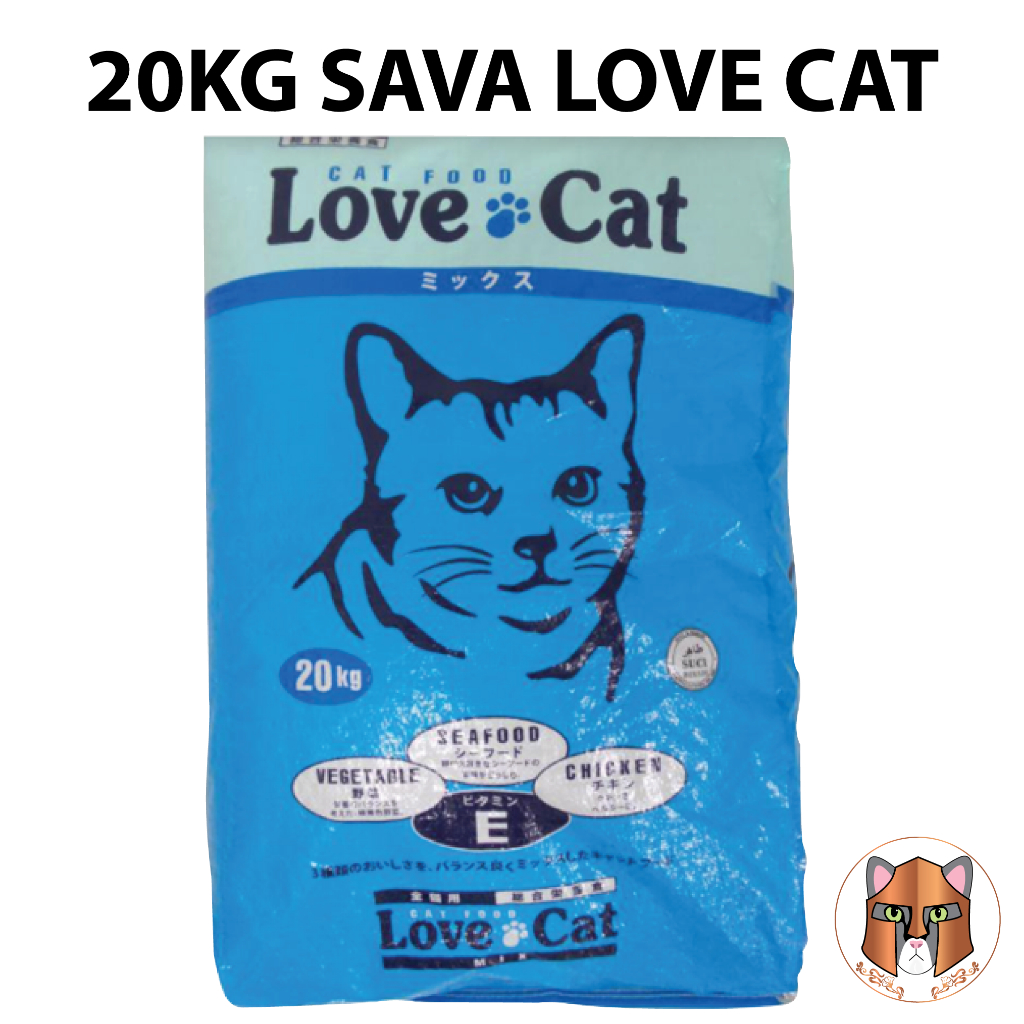 SAVA LOVE CAT DRY FOOD 20KG (ORIGINAL PACK) [TARIKH LUPUT : APR 2025 ...