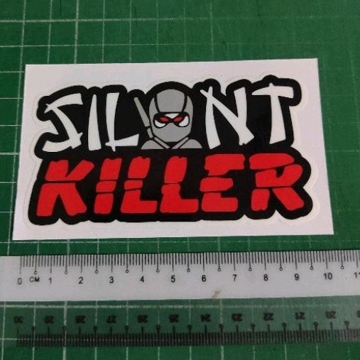 SILENT KILLER Stickers | Shopee Malaysia