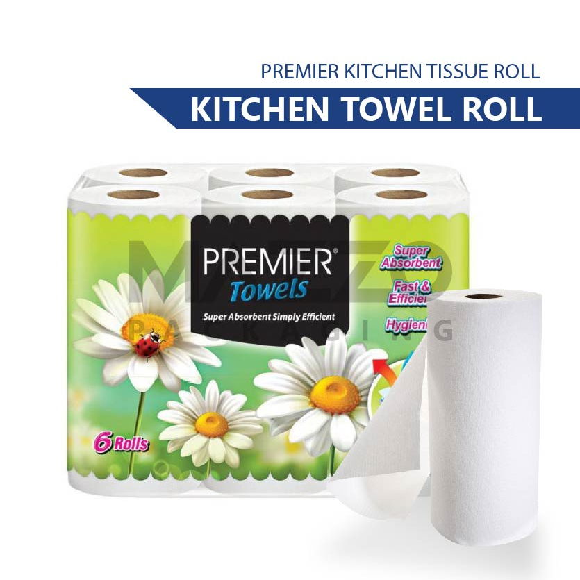 Kitchen Towel/Premier/Gulungan Dapur/Kitchen Roll/Tuala Dapur/Tissue/2 ...