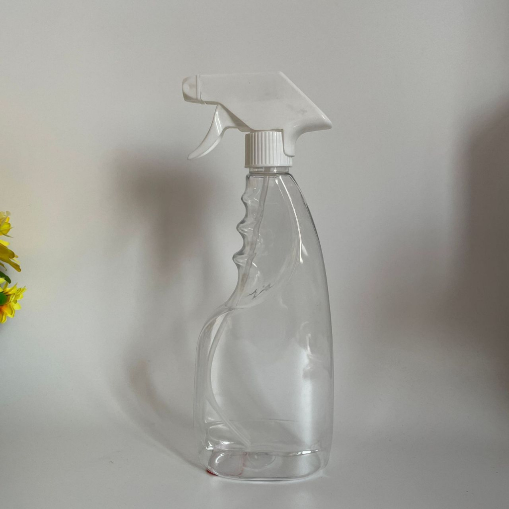 500ml botol kosong cermin glass cleaner PET trigger spray empty Spray ...