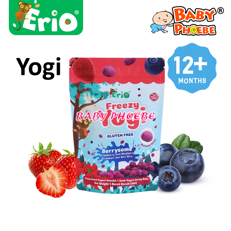 Erio Baby Organic Multigrain Puffs/Little Teeny Fruits Freeze Dried ...