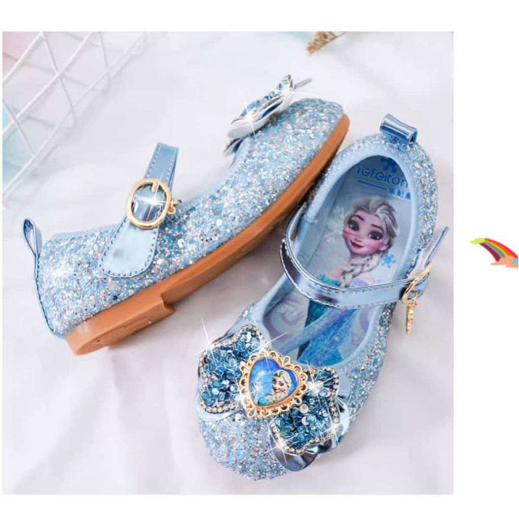 Disney Frozen Elsa Sandals Girl Shoe Princess Dance Shoes for Baby ...