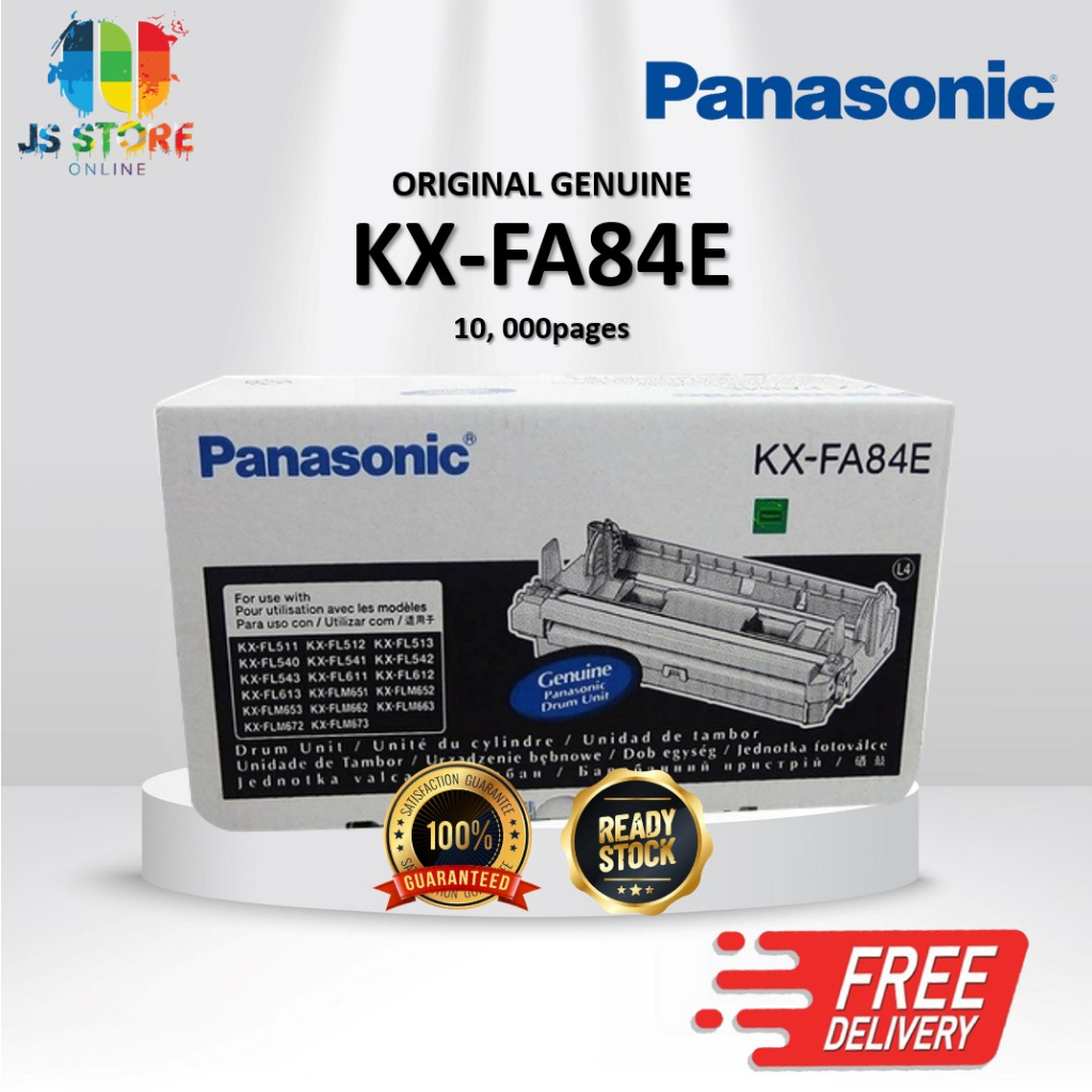 Panasonic KX-FA84E 100% Original Drum Unit (GENUINE) /Compatible ...
