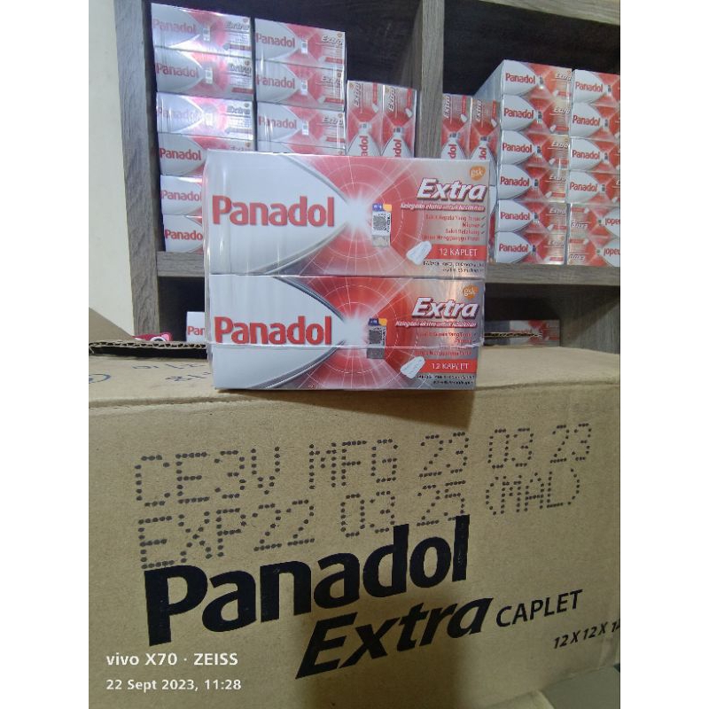 Panadol Extra (12 Kaplet) Expiry 2025 New stock 💯 Original (EXPIRY 07/ ...