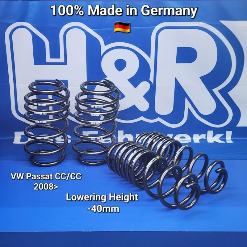 VW Passat CC/CC - H&R Sport Springs | Shopee Malaysia