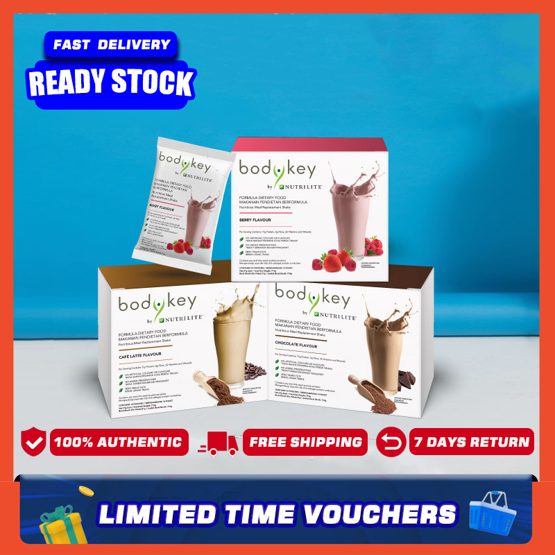 Amway BodyKey By Nutrilite Meal Replacement Shake 14 pkt | Shopee Malaysia