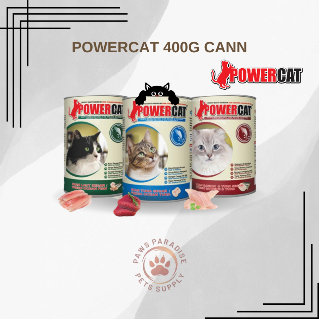 POWERCAT WETFOOD CANNED 400G | Shopee Malaysia