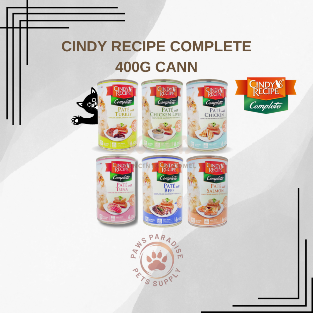 CINDY RECIPE COMPLETE PATE 400G | Shopee Malaysia