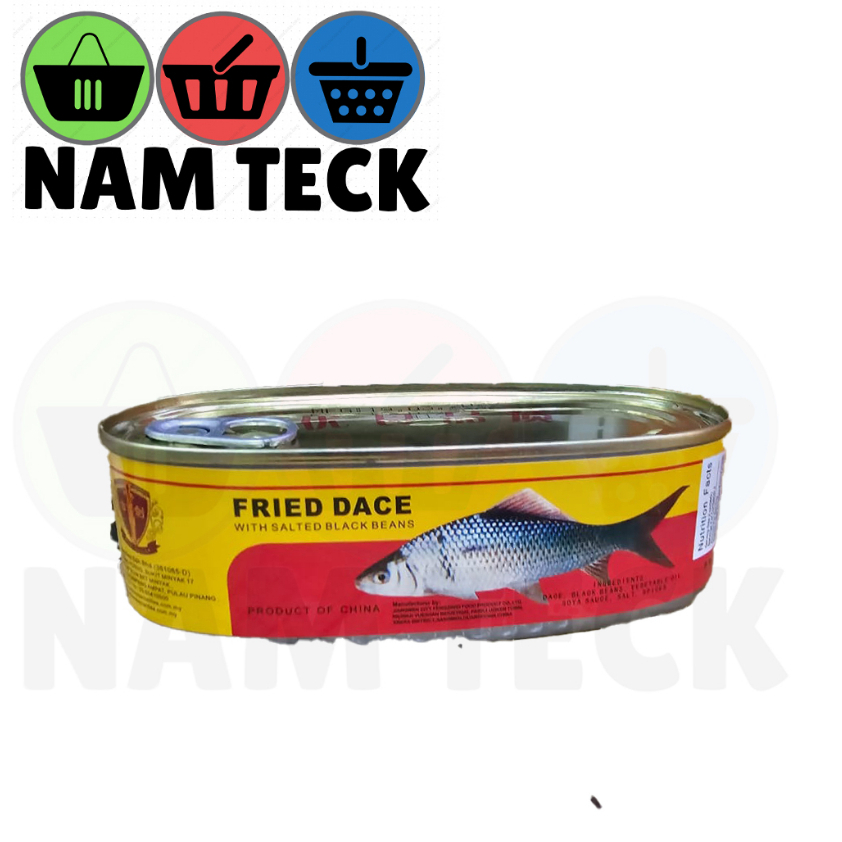 GU JIAN FRIED DACE WITH SALTED BLACK BEANS 184G / PREMIUM BAO LONG ...