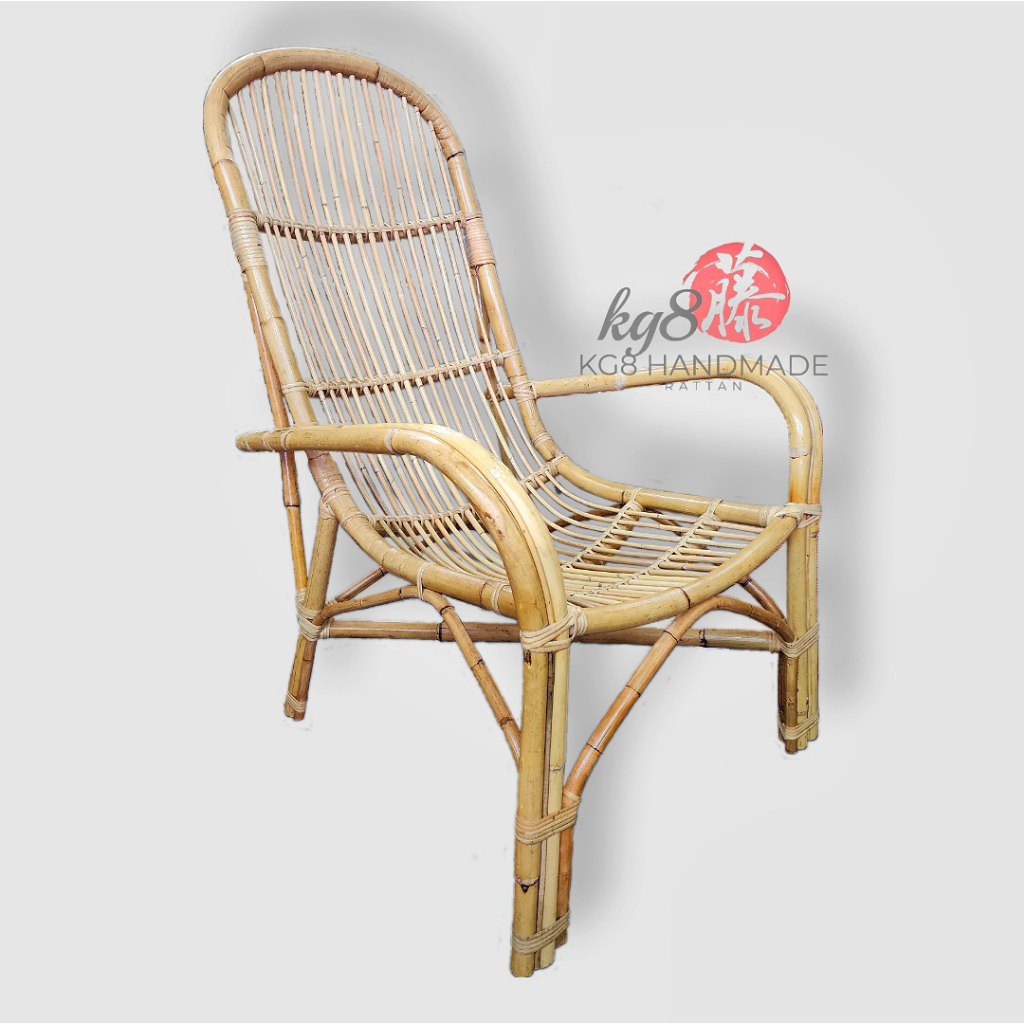 Kg8 Rattan: High Back Rattan Chair (Mantang Rattan / Red Rattan ...
