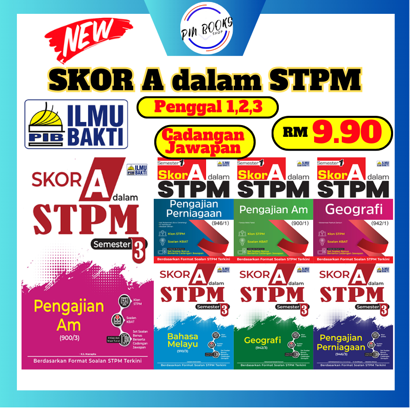 [PMBOOK] ILMU BAKTI SKOR A Dalam STPM SEMESTER 1,2,3 Penggal 1,2,3 Edisi 2023/2024 | Shopee Malaysia