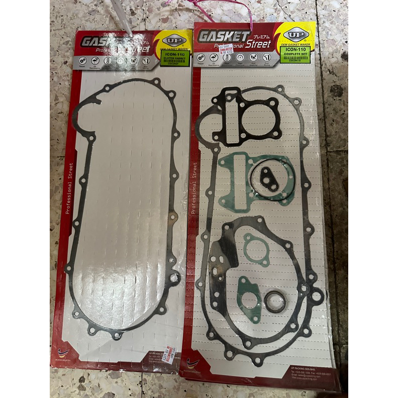 HONDA ICON/SPACY 110cc GASKET COMPLETE/CLUTCH GASKET | Shopee Malaysia