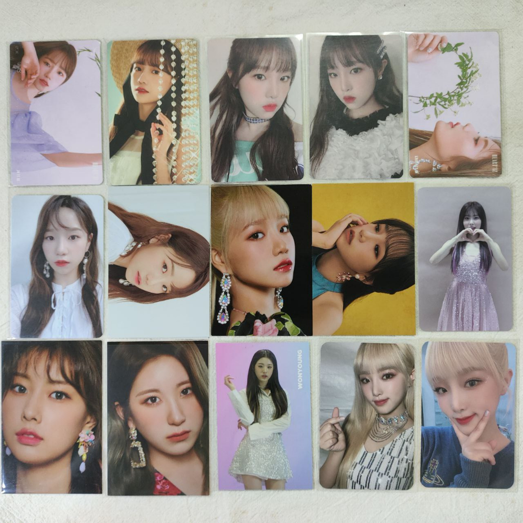 IZ*ONE IZONE Wonyoung Yuri Yujin Yena Nako Eunbi Hyewon Hitomi Minju Chaeyeon Photocard | Shopee ...
