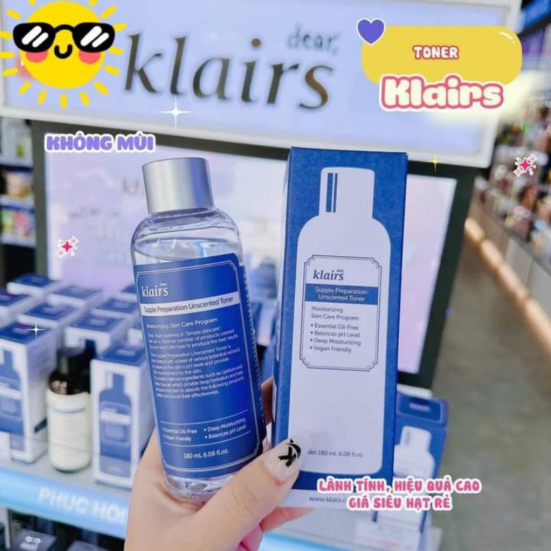 TONER CAP AM DIU DA DEAR KLAIR KHONG MUI 180ml | Shopee Malaysia