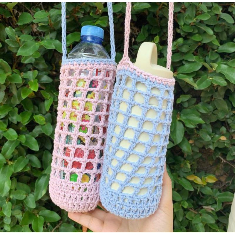 sarung botol air/crochet water bottle | Shopee Malaysia